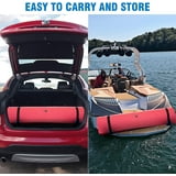 Odaof 9' x 6' Floating Water Mat for Kid and Adults, 3-Layer Foam Water ...