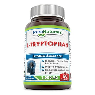 Doctor's Best L-Tryptophan from Tryptopure, Non-GMO, Vegan, Gluten Free ...