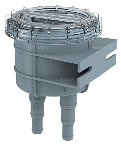 Seaflo Raw Water Marine Intake Cooling Water Strainer for Boat Fits 1/2 ...