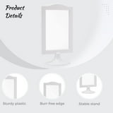 Double-sided Standing Picture Frame, 10Pcs Pedestal Display Vertical ...