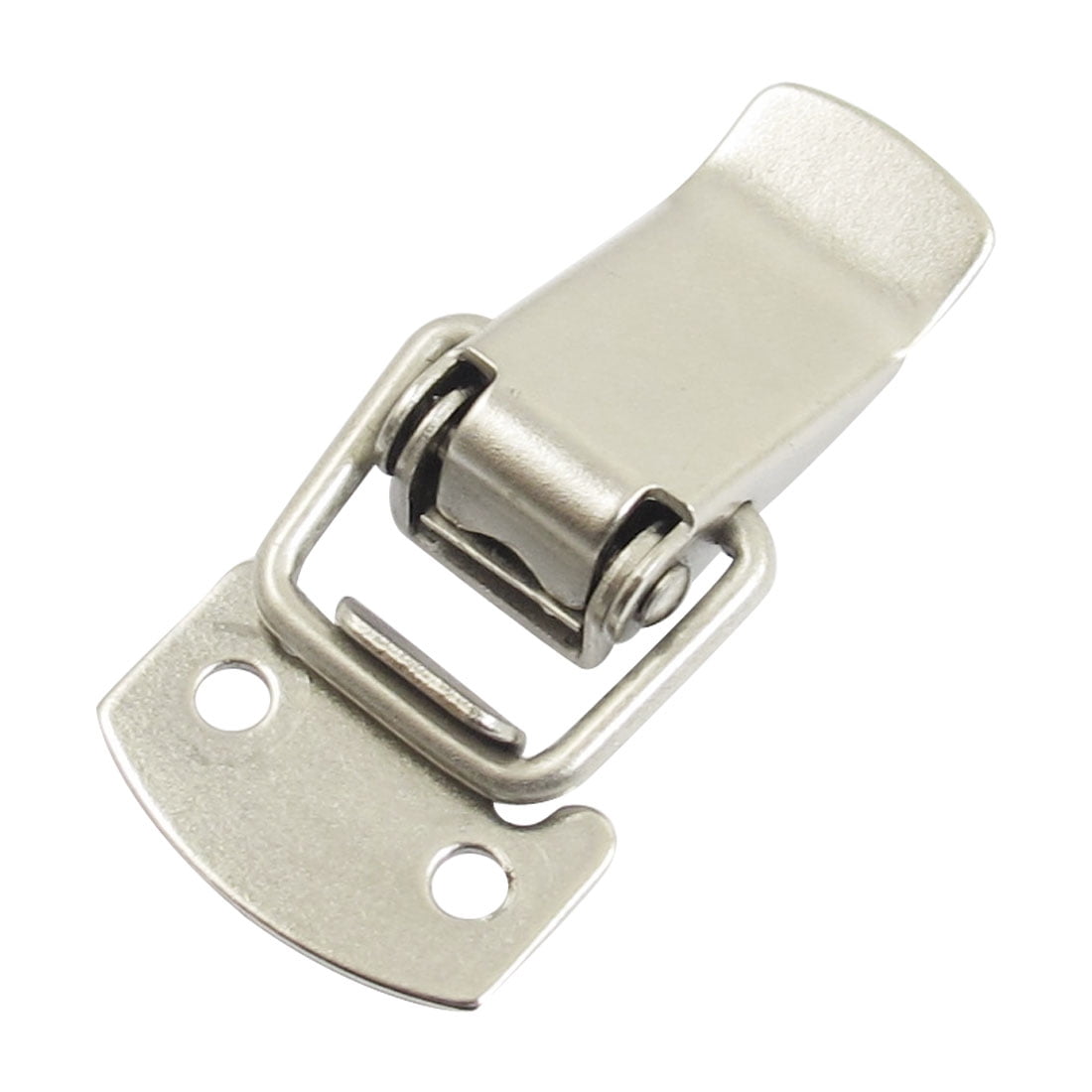 Cabinet Drawer Silver Tone Iron Straight Loop Catch Toggle Latch 1.9 ...