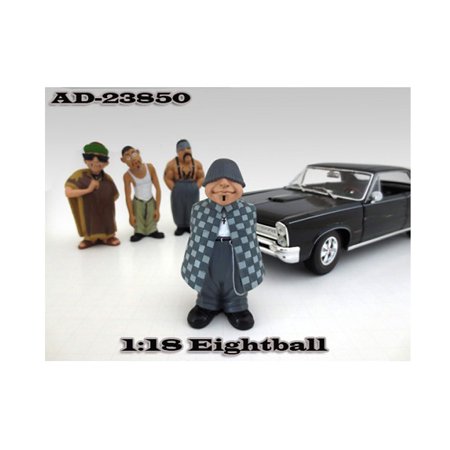American Diorama Eightball Homies Figure For 1:18 Diecast Model Cars ...