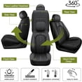 Seat Covers Custom Fit for Ford F150 2009-2024 2025 2026 & F250/F350 ...