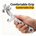 2027 New 7-in-1 Aluminum Bung Wrench, 5 Gallon Bucket Opener Tool, Non ...