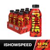 Prime Hydration Sports Drink, Ishowspeed, 16.9 fl oz, 12 Pack, Bottles ...