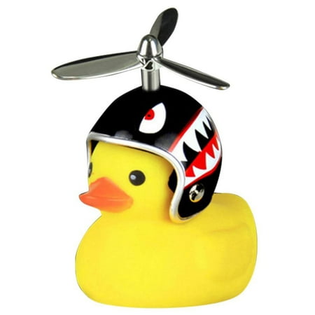 Clearnace! Duck Head Light Vibration Light Propeller Duck Helmet Bamboo ...
