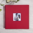 12 x 12 Inch Large DIY Scrapbook Photo Album with Window Design Cover ...