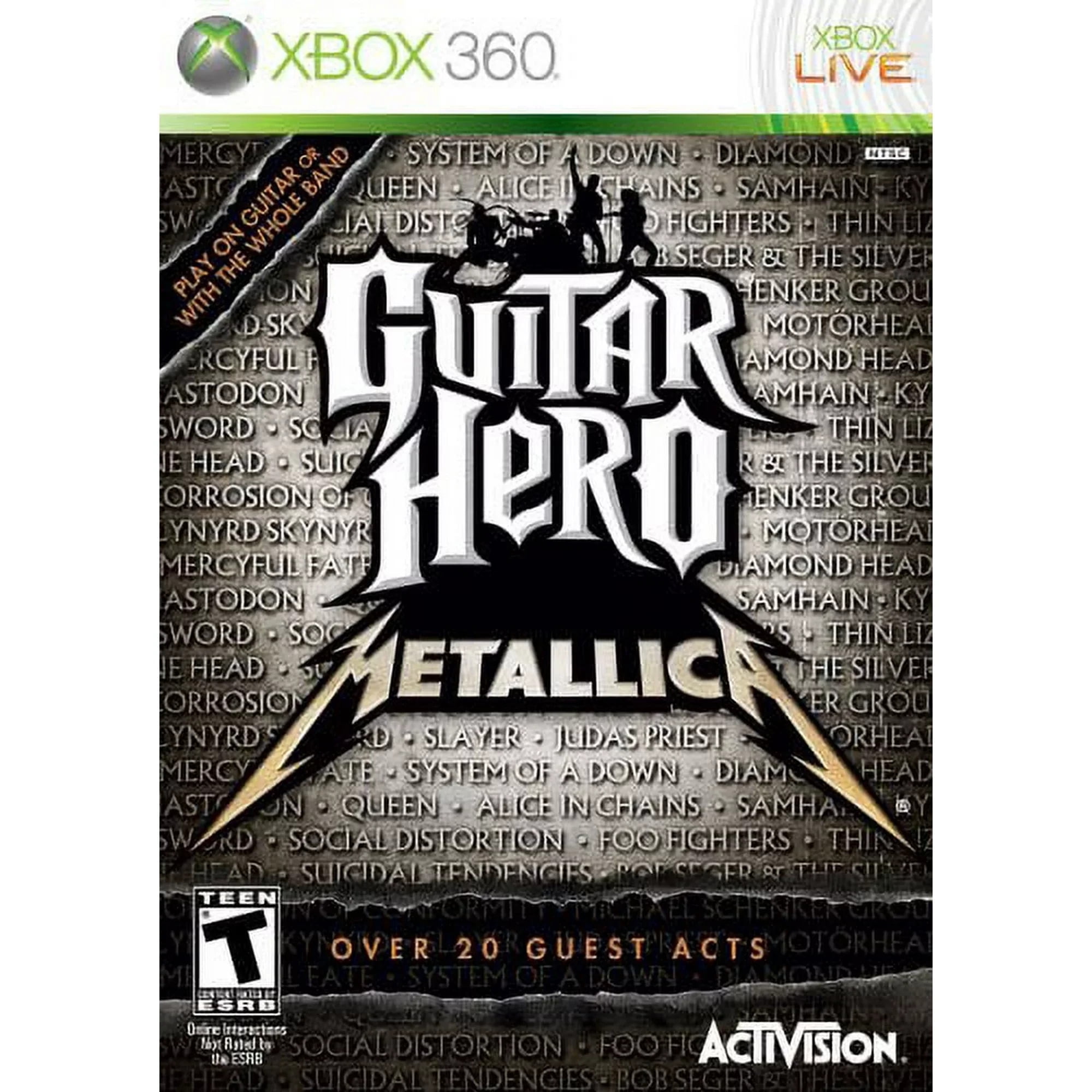 Guitar hero guitar xbox 360 walmart store