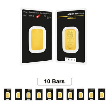 100 gram Gold Bar - (Cast w/Assay) - Walmart.com