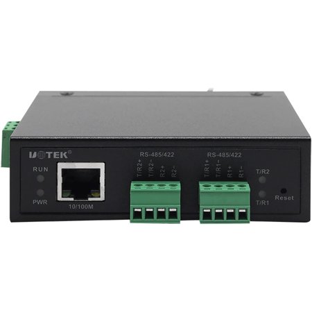 RS485 RS422 to Ethernet TCP IP Serial Device Server, 2 Ports RS-485 to ...