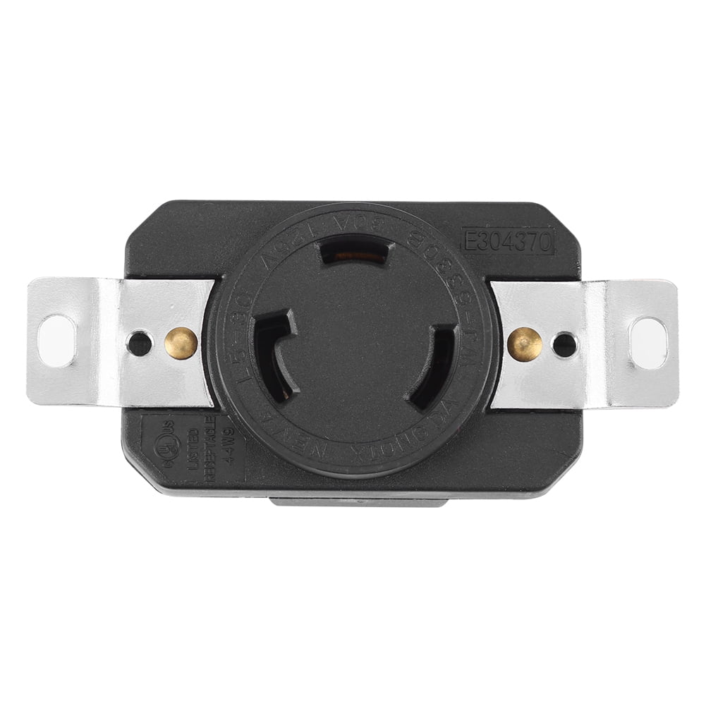 Garosa NEMA L5-30R 30A 125V Twist Lock Electrical Female Receptacle for ...