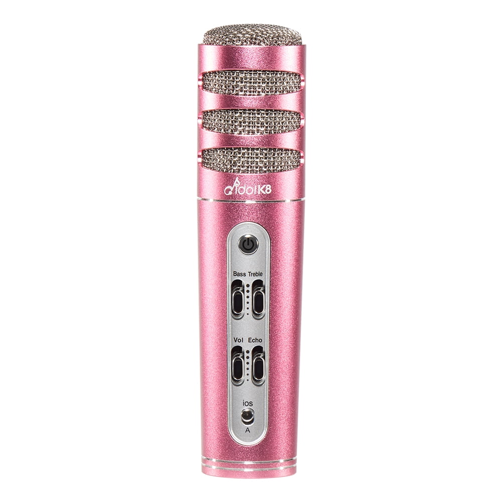 Full Power idol K8 Plus Personal Portable Wired Karaoke (KTV) Condenser ...