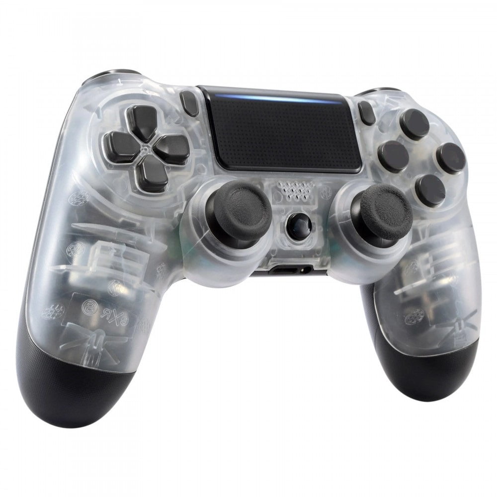 Mando Genérico Blue Mamba Compatible con Ps4 Inalámbrico Cristal ...
