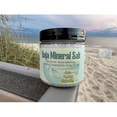 Baja Gold Mineral Sea Salt - Natural, Low Sodium, Kosher, Keto, Paleo ...
