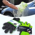 Chenille Car Wash Glove Mitt, Microfiber Premium Polishing Cleaning ...