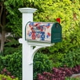 250 Anniversary USA Flag Mailbox Covers Magnetic, Fireworks Blue Red ...