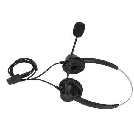 Office Headset, Clear Binaural Customer Service Headset Flexible For ...