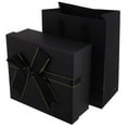 OUNONA 1 Sets Rectangular Ribbon Bow Boxes Holiday Apparel Decorative ...