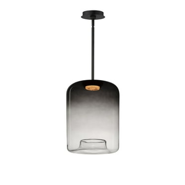 ET2 Lighting E21357-BK Dorian - 18W 3 LED Linear Pendant-1 Inches Tall and 1 Inches Wide Black ...