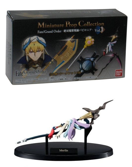 Fate Grand Order Demonic Front Babylonia Merlin (2019) Bandai Miniature ...