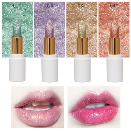 Archer NICEFACE Changing Color Glitter Lipstick Lasting Moisturizing ...