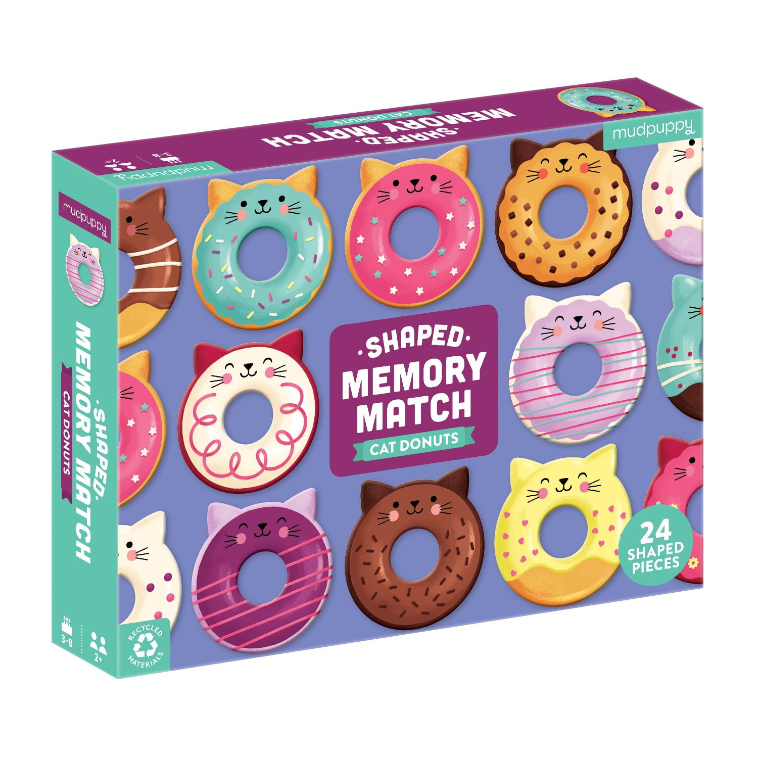 Cat Donuts Shaped Memory Match - Walmart.com