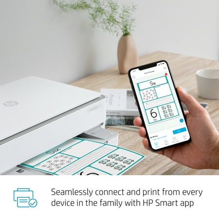 HP ENVY 6055 Wireless All-in-One Color Inkjet Printer - Instant Ink ...