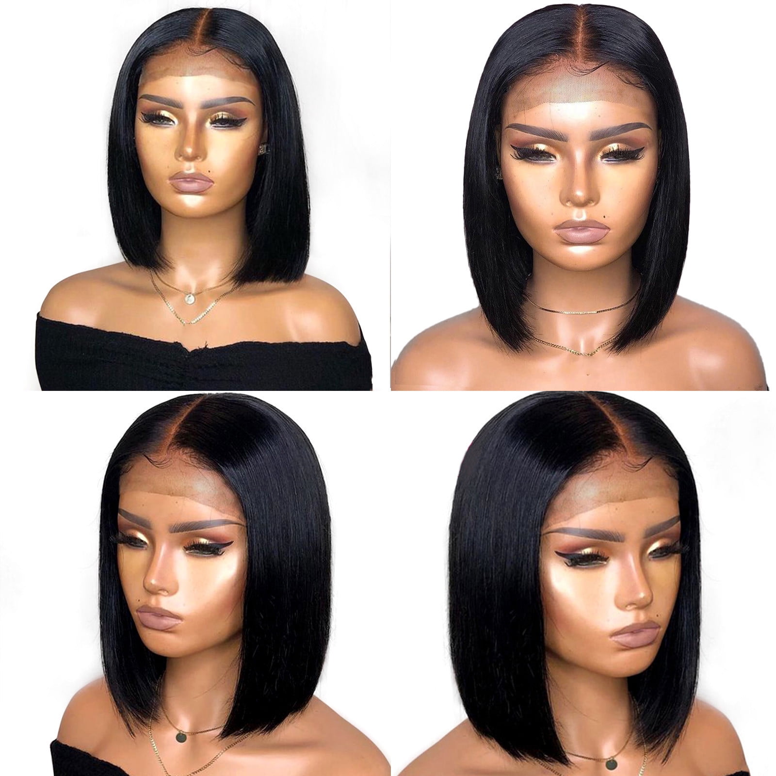 Click here for Egnmcr Wigs Human Hair Front Lace Wig Africa Short... prices