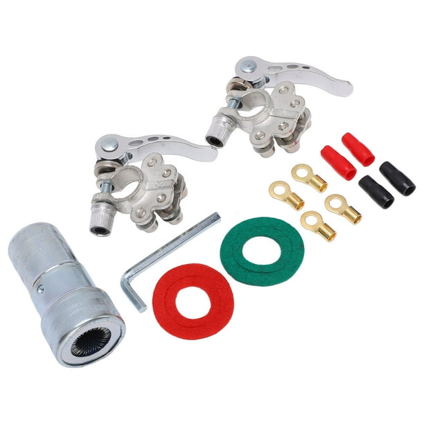 Top Post Battery Terminal, 4 Way Battery Terminal Universal Easy Clean ...