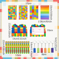 Building Block Theme Party Decorations 40-Piece Set - Creative Supplies ...