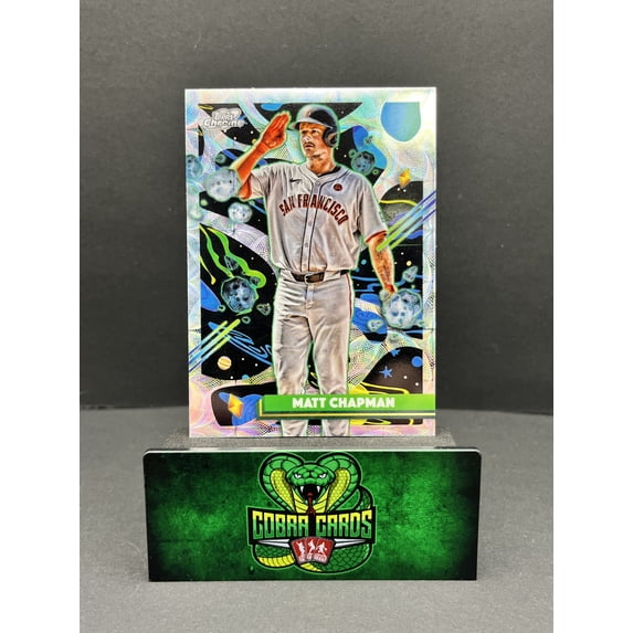 2025 Topps Chrome Cosmic Matt Chapman Nucleus Refractor - Walmart.com