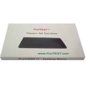 Puritest Large Stone 6"x3" with Rubber Backing Gold Testing Solutions ...