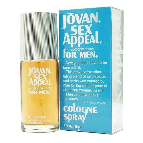 Jovan Sex Appeal For Men Cologne Spray 3 Fl Oz
