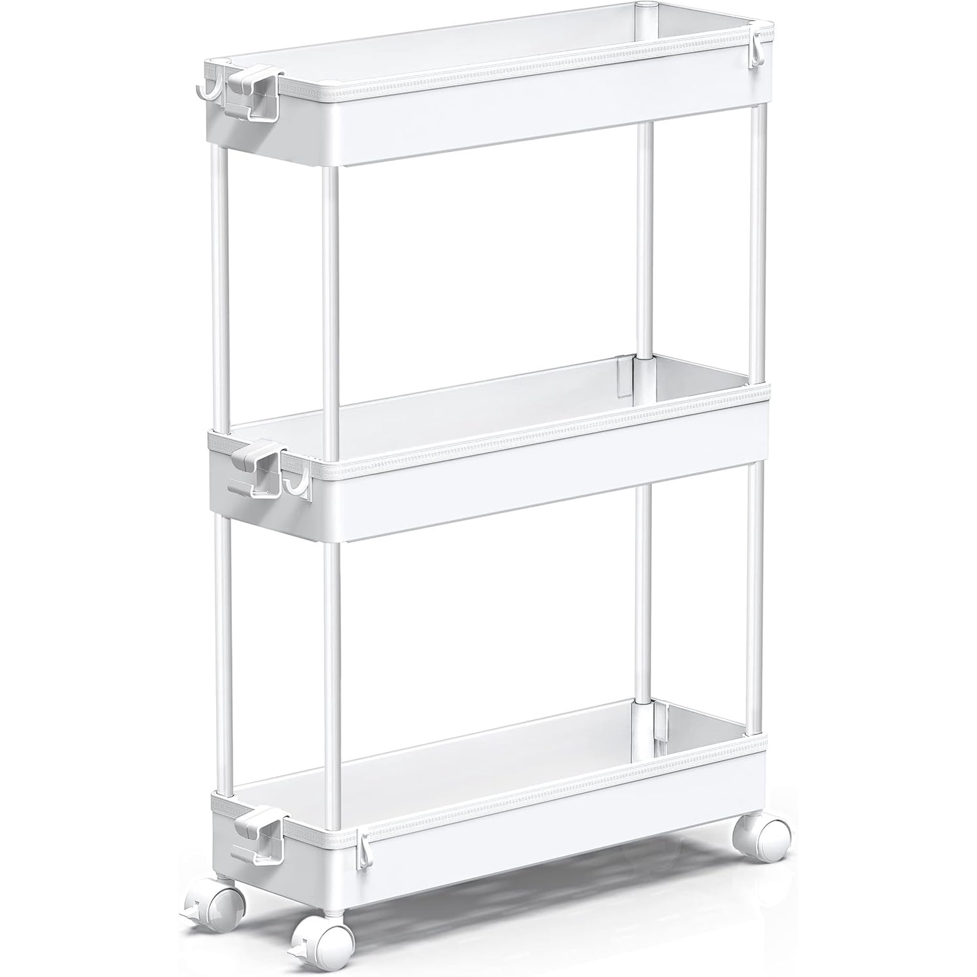 Click here for Llmrr 3 Tier Slim Rolling Cart  Bathroom Storage C... prices