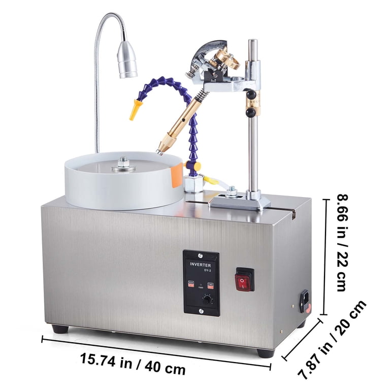 VEVOR Gem Faceting Machine 180W Jade Grinding Polishing Machine 2800RPM ...