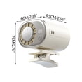 Clip On Fan, Semiconductor Cooling Fan, Digital Display Adjustable ...