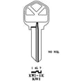 JMA KWI-1.KENP-250 Key Blanks for Kwikset KW1, 250pk Nickel Plated ...