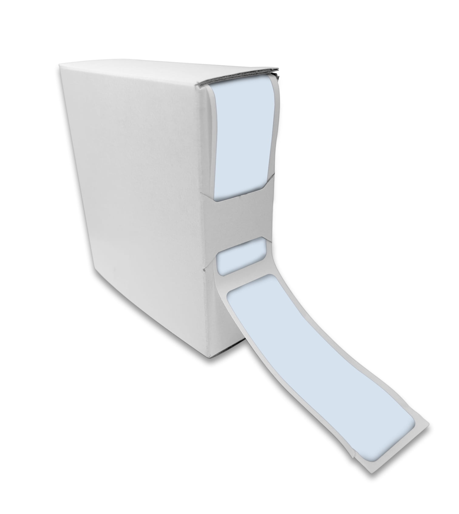 3x1 Rectangular Label Roll Dispenser Box 250 - Pack, (75mm x 25mm ...