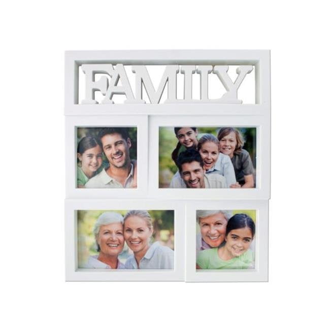 Family Rectangular Photo Collage Frame - Pack of 4 - Walmart.com