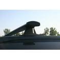 BRIGHTLINES 2018-2024 Jeep Compass Roof Rack Crossbars, Black Aluminum ...