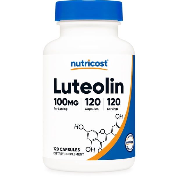 Suplemento Nutricost Luteolina 100 mg 120 cápsulas | Bodega Aurrera en ...