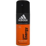 Adidas Deep Energy Deodorant Spray For Men 5 oz - Walmart.com