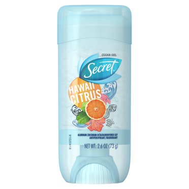 Secret Fresh Antiperspirant Deodorant Clear Gel, Berry, 3.4 oz ...