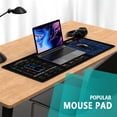 Heavy Duty Mousepad Textured Fabric Surfaces AntiSlip Mouse Pad Water ...