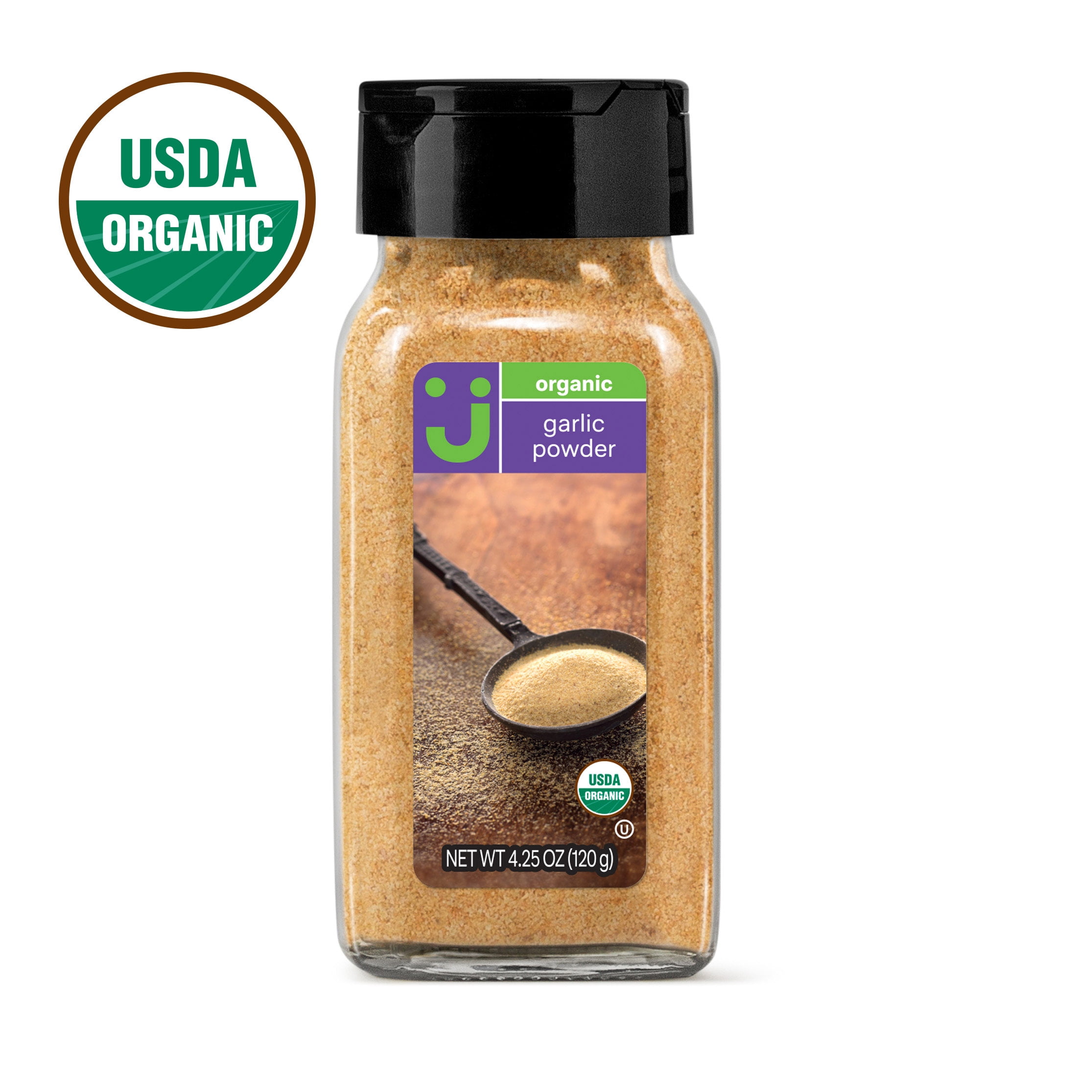 Uniquely J Organic Garlic Powder, 4.25 oz - Walmart.com - Walmart.com
