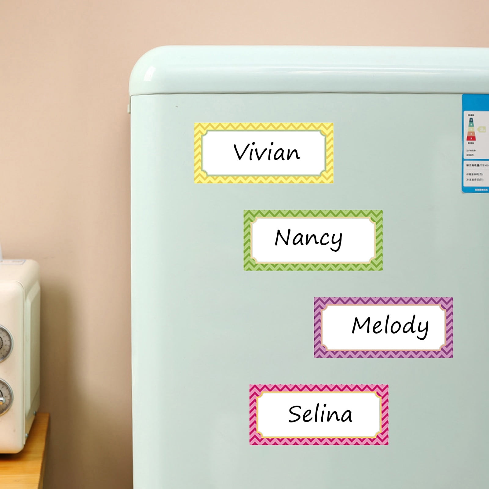 Click here for Unbranded 8pcs Magnetic Name Tags Erasable Anti-Sc... prices