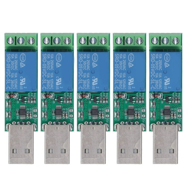 Relay Module,5Pcs Relay Module Driver Channel Relay Module Relay ...