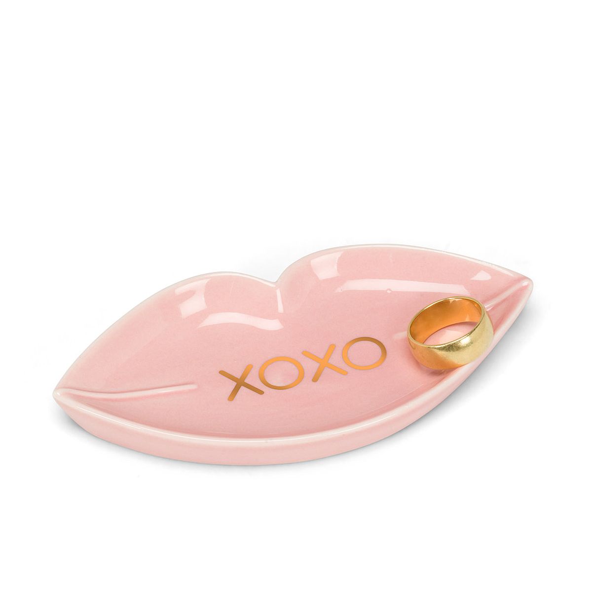 Set of 4 Lip Shape XOXO Dish/Tray - Walmart.com