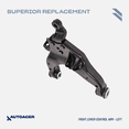 AUTOACER Suspension Kit 4 Pcs - Front Lower Control Arms & Ball Joint ...
