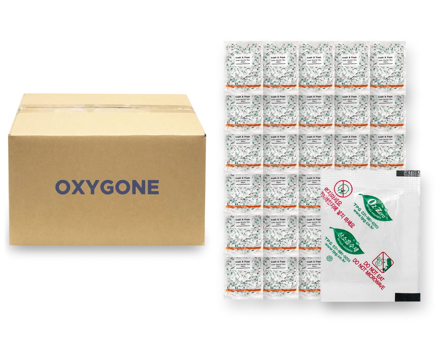 Fresh & Fresh (6000 Packet) 100cc Premium Oxygen Absorbers Packets for ...